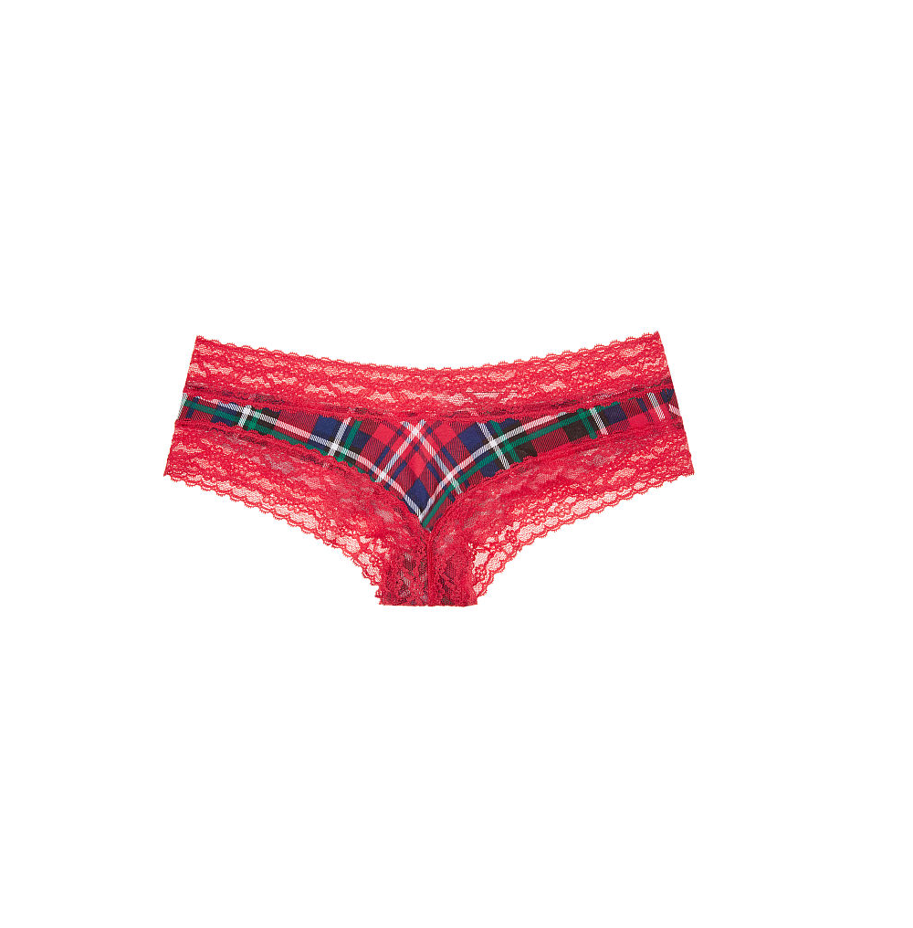 Victorias Secret Cotton Lingerie Lace Waist Cheeky Panties Ebay